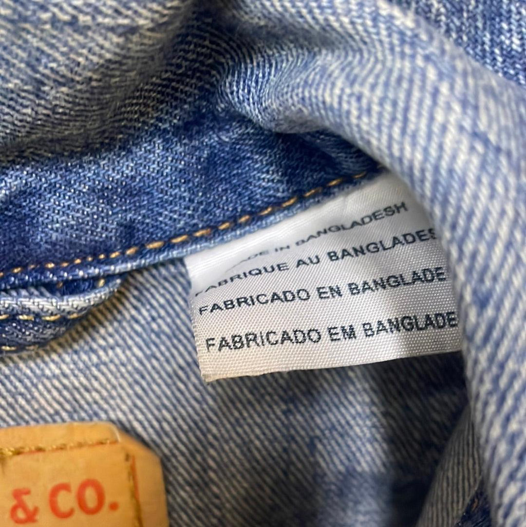 Levi Denim Trucker Jacket M – Milk Room: Luxury Streetwear x Vintage x ...