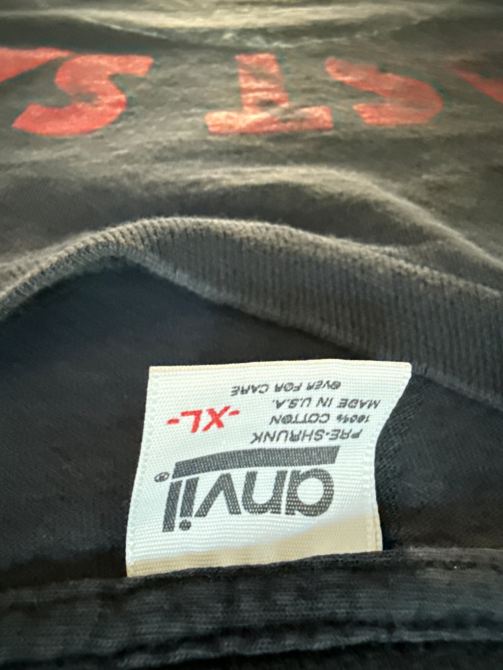 Vintage The Three Stooges “Just Say Moe” T-Shirt – 1990s Anvil Tag (Si ...